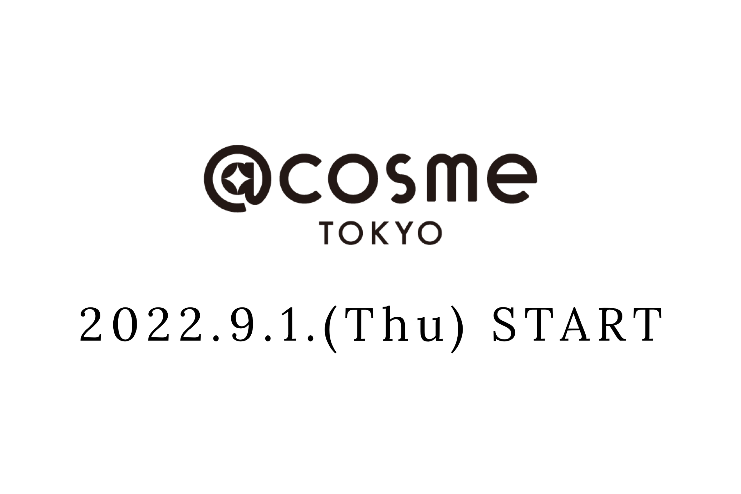 @cosme TOKYO 期間限定出店のお知らせ。 – TooB